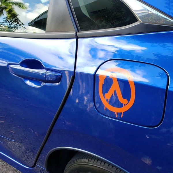 Lambda Half-life Spray Paint - Vinyl Decal - Etsy