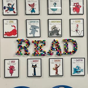 Favorite Primary Book Character Positive Affirmation Quotes Printable ...