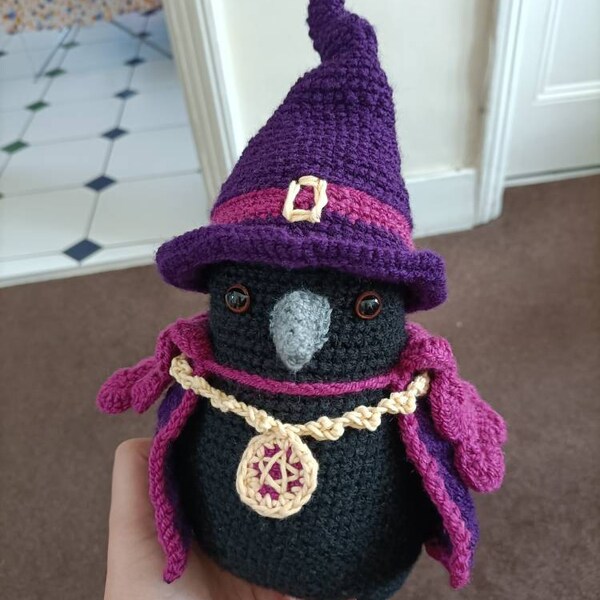 Wizard Crow, Druid Bear | 2in1 PDF Crochet Amigurumi Pattern Bundle ...