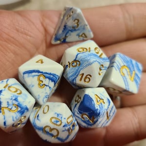Porcelain Dice Set made to Order - Etsy