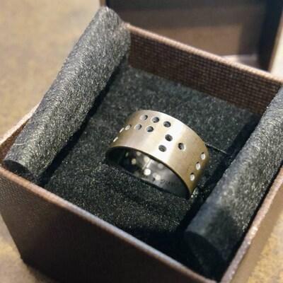 Kingsman Ring / Personalized / Signature / Engraving / Sterling Silver ...