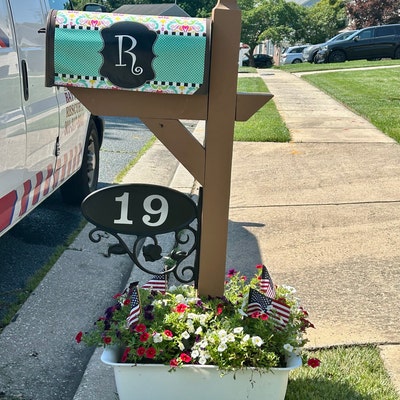 Brilliant White Snappot® Post Planter Kit-flower Pot for Mailbox Post ...