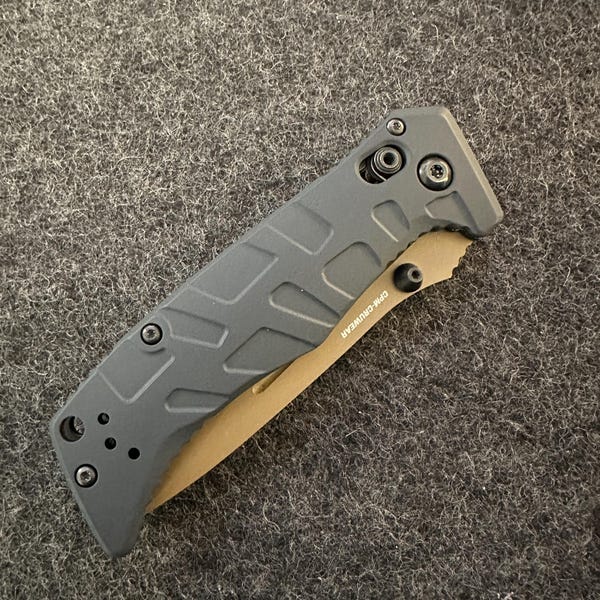 Benchmade 273 Mini Adamas Titanium Scales - Sniper Gray - Etsy