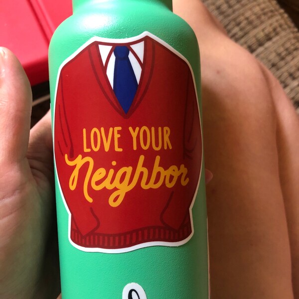 Mister Rogers Sticker - Cute Sticker - Sweater Sticker - Bible Verse ...