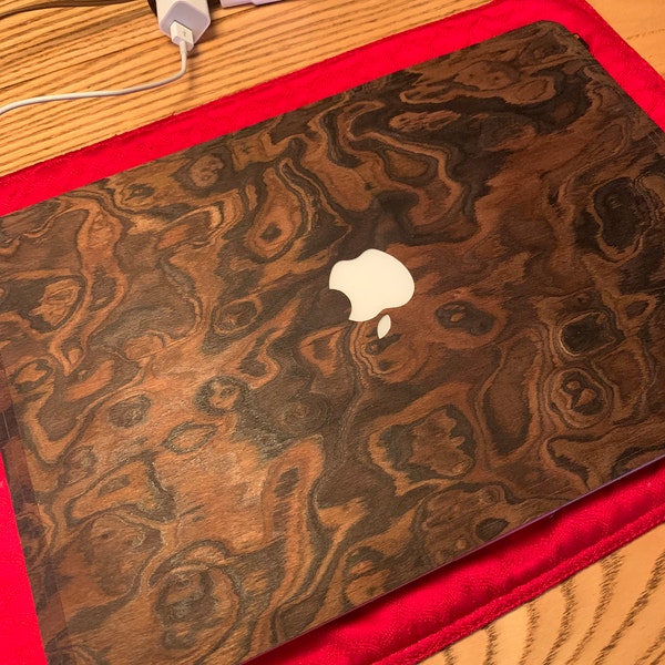 NATURAL WOODEN COVER for MacBook Air Pro Max M1 M2 16 15 14 13 12 11 ...