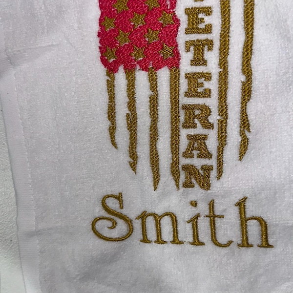 Veteran Flag Embroidery Design: Patriotic USA (machine Embroidery ...
