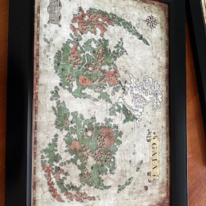 Map of Termina From Legend of Zelda, Majoras Mask English or Hylian ...