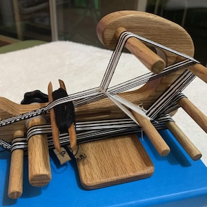 Loom-the Fiddle Inkle SUPER Tiny Small Travel Sized Weaving - Etsy