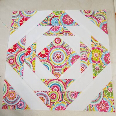 Pineapple Quilt Block Pattern, FPP, PDF, Pineapple, Small, Mini, 3-inch ...