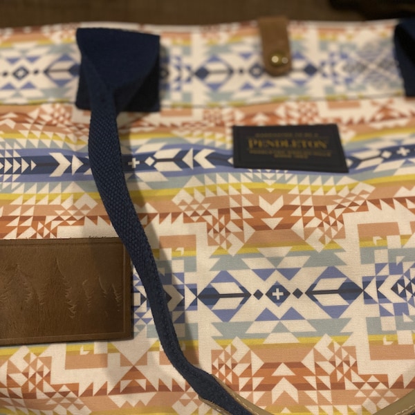 Pine Tree Leather Patch | Optional Hook and Loop Fastener | 3" X 2 ...