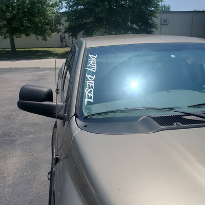Blessed VERTICAL Windshield Vinyl Decal Sticker Truck Car - Etsy