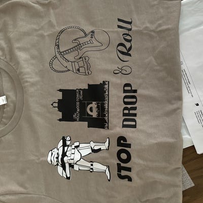 Stop, Drop, and Roll Hollywood Studios Unisex Shirt/rise of the ...