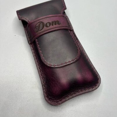 Leather Slate Turkey Call Case Personalized Engraved Turkey Call Holder ...