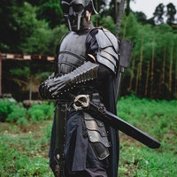 Medieval Knight Plate Armour Suit Battle Warrior Half Body - Etsy Canada