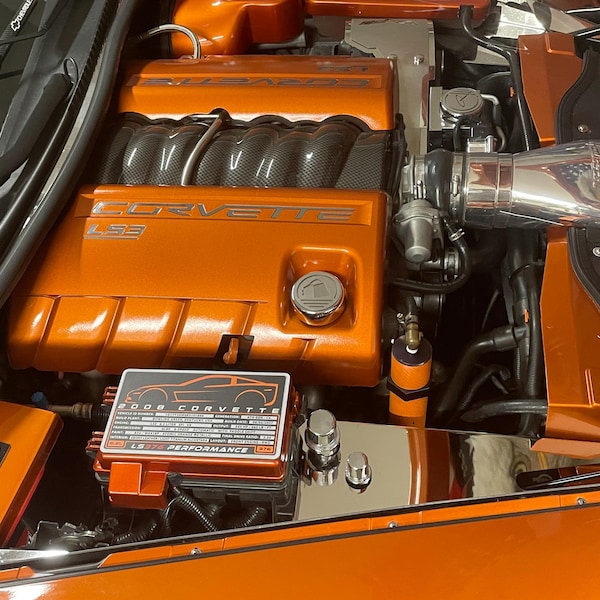 Ford Mustang S197 Custom Aluminum Engine Bay Dress up Plaque Car Show ...