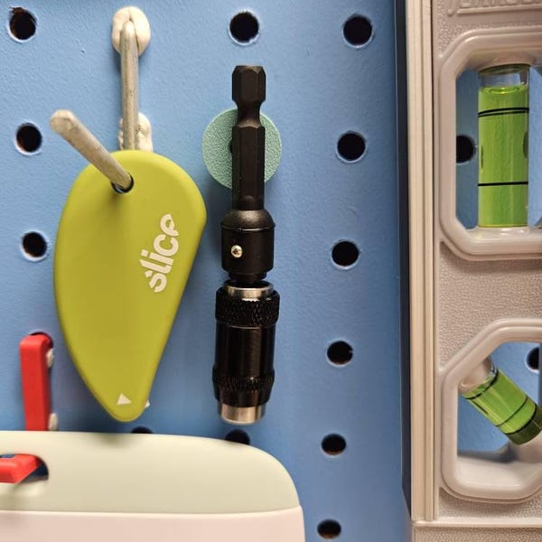 10pk 3" Angle Spool Hook, IKEA SKADIS Pegboard Accessories | Cone ...