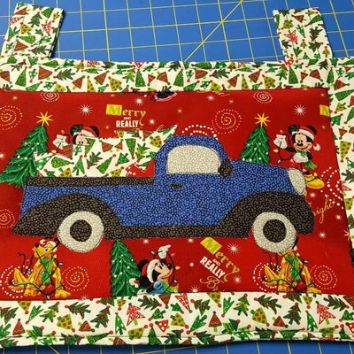 PDF Pattern for Perfect Christmas Tree Mug Rug, Christmas Mug Rug ...