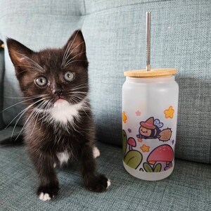 Kawaii Lemon Cat Art Print Kawaii Cute Cat Print Katnipp Illustrated ...