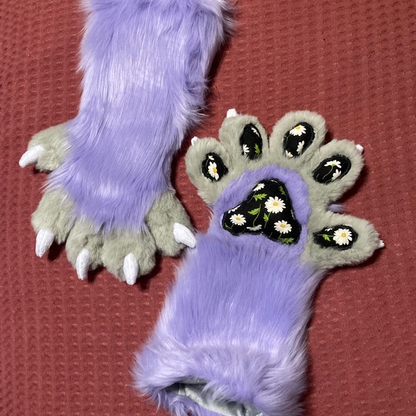 Pattern and Tutorial: Shaped 5-digit Handpaws - Etsy
