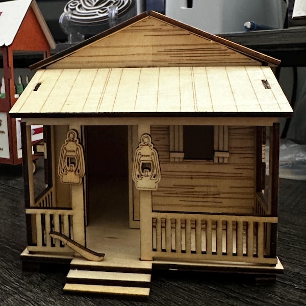 Casita Jíbara Puerto Rico Digital File Laser Cut - Etsy