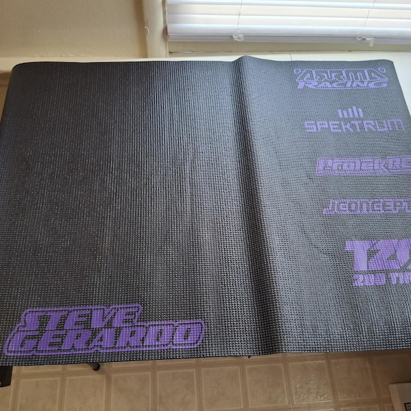 Custom RC Pit Mat, Sponsor Logo Work Mat - Etsy
