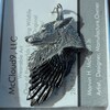 Ravenwolf.....hand Carved in Fine Pewter Black Raven - Etsy