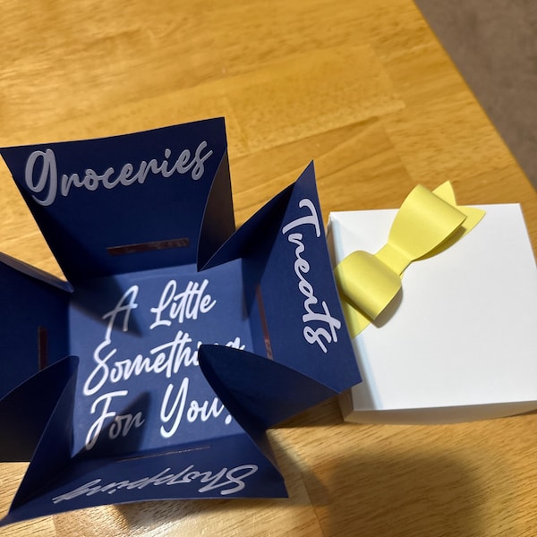 Pop Open Gift Card Box - Gift Card Holder - Baskets & Boxes - 2023 ...