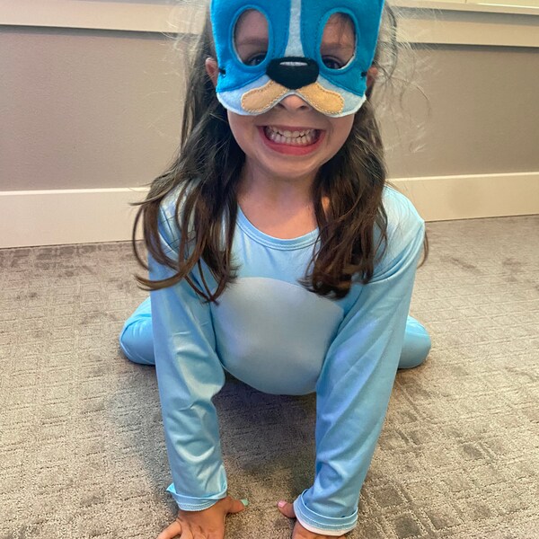 Child's Mask - Blue Heeler Dog Family - Your Choice of Dog - Etsy