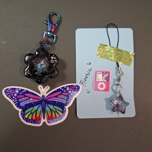 Y2K Music Player Holographic Sticker, Nostalgic Y2K Sticker, Cute Y2K ...