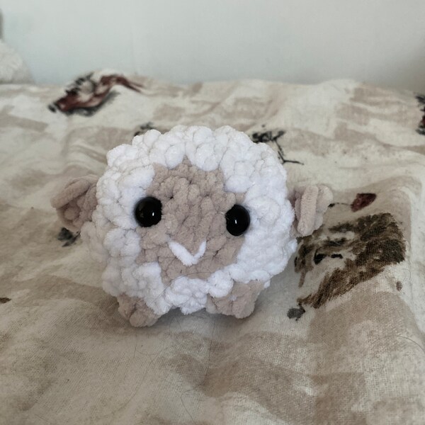 Crochet Sheep Puff Plushie PATTERN - Etsy