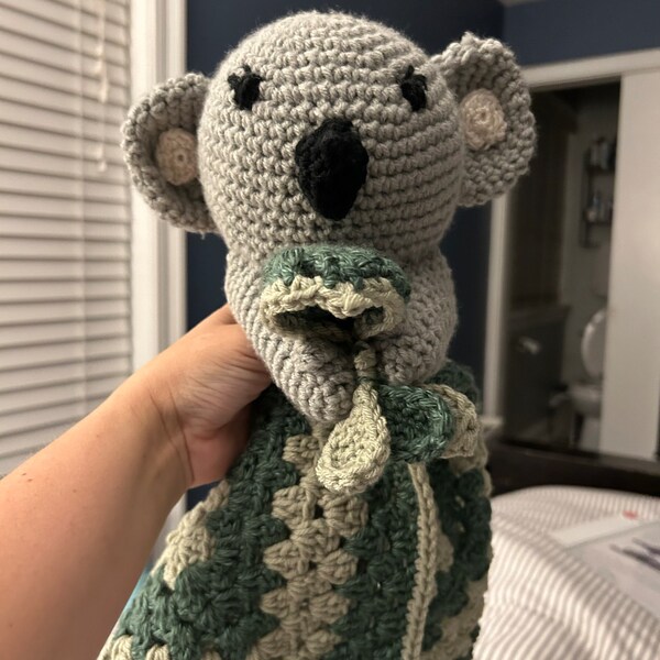 Niko the Koala Lovey Amigurumi Crochet Pattern - Etsy