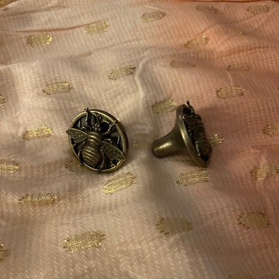 2 Golden Bronze Copper Patina Steampunk OCTOPUS Nautical Cabinet Drawer Bifold Closet Door Bi ...