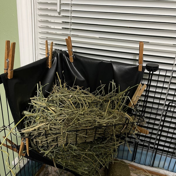Hayzee Hay Holder: Encourages Natural Burrowing, Less Mess, Waterproof ...