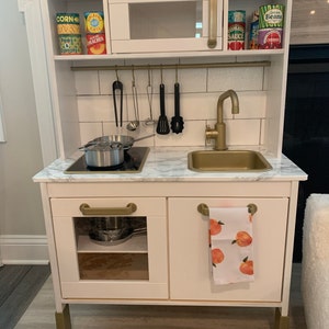 Boho Rainbow Kids Kitchen Accessories Pretend Play Toy Oven - Etsy