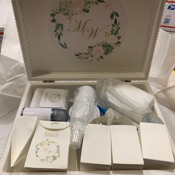 Wedding Program Box,program Box, Program Basket, Favor Holder, Bathroom ...