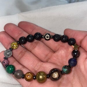 Space Geek Sci Fi Gift Solar System Bracelet Galaxy - Etsy