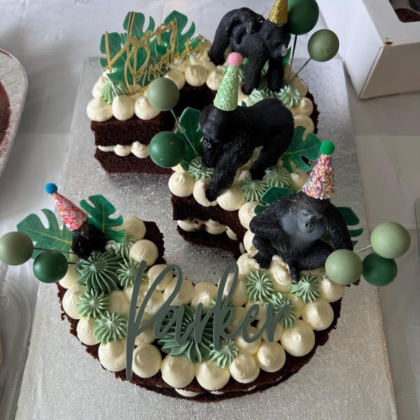 Mermaid Clam Shell Cake Topper - Personalised Name - Sea Theme Acrylic ...