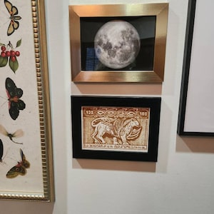 Full Moon Print From Christmas Day, NASA Space Photography, Museum ...