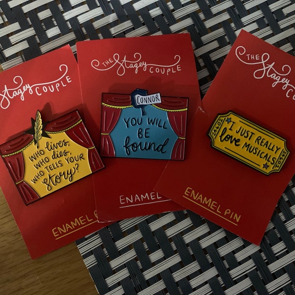 Musical Pin Series - Hamilton - Etsy