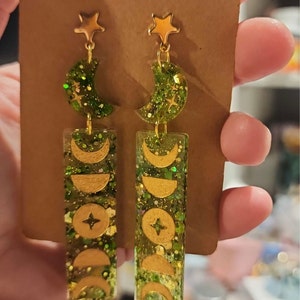 Name Tag Shaker Mold Key Tag Two Types Keychain Shiny Silicone Mold for ...