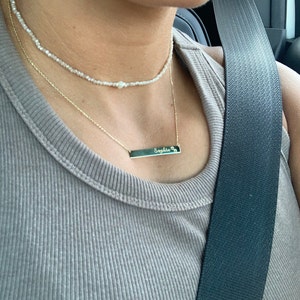 Jennifer Name Necklace Unique Design Name Logo Necklace | Etsy