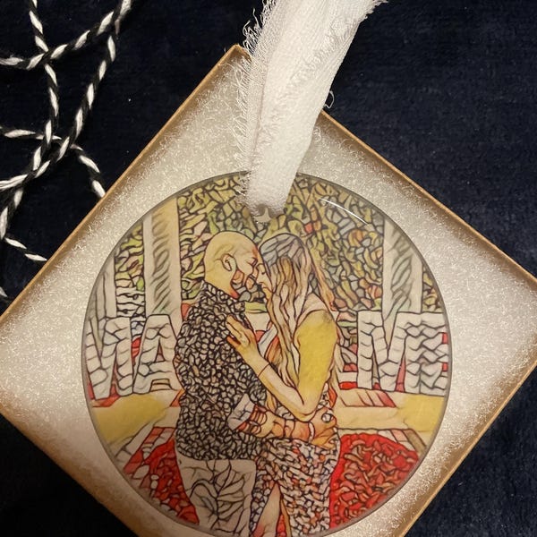 Personalized Photo Magnet, 3x3 Custom Refrigerator Magnet, Keepsake ...