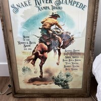 1937 Cheyenne Frontier Days Poster Vintage Print 12x18 - Etsy Canada