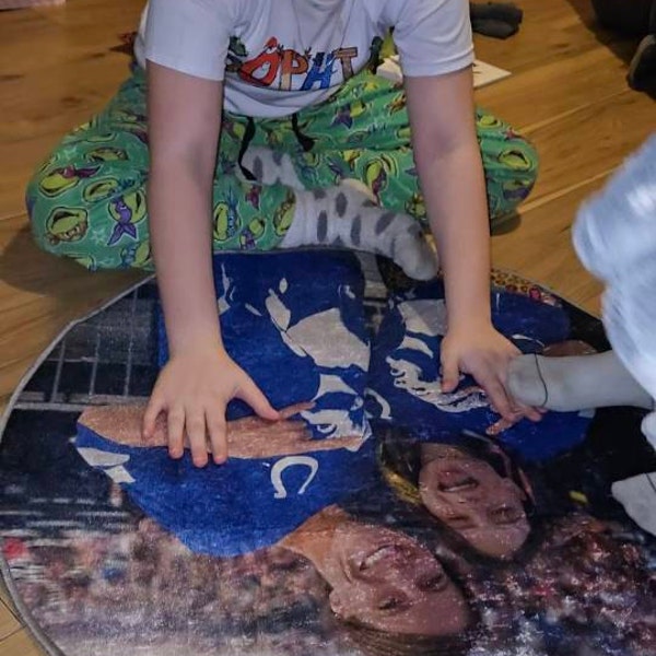 Jackson Pollock Convergence Rugs, Abstract Rug, Colorful Rugs ...