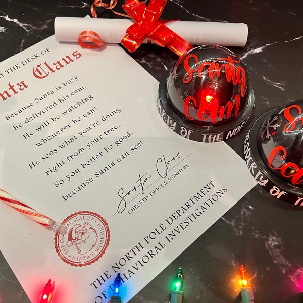 Santa Cam Letter, Printable, Santa Letter for Santa Cam, Digital ...