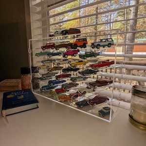DIY 56 1:64 Diecast Car Display Case Kit With Mounting Holes and ...
