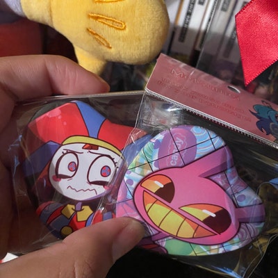 TADC Heart Shaped Button Pins - Etsy