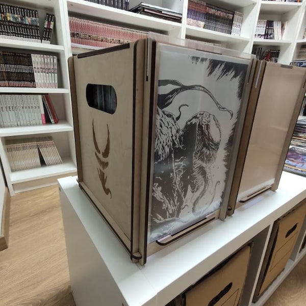 Comic Book Storage Box Display/store Comics in an Eco Friendly ...