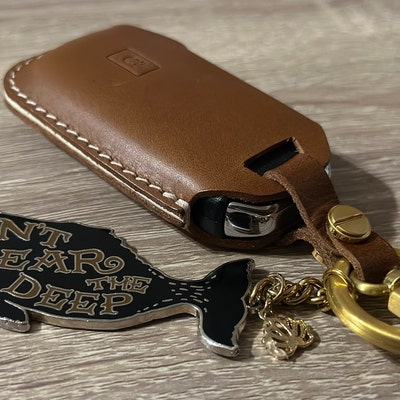 Volkswagen Series Key Fob Leather Case Italian Veg Cowhide Leather Eco ...