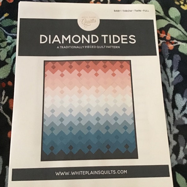 Diamond Tides Quilt Pattern - Etsy Canada